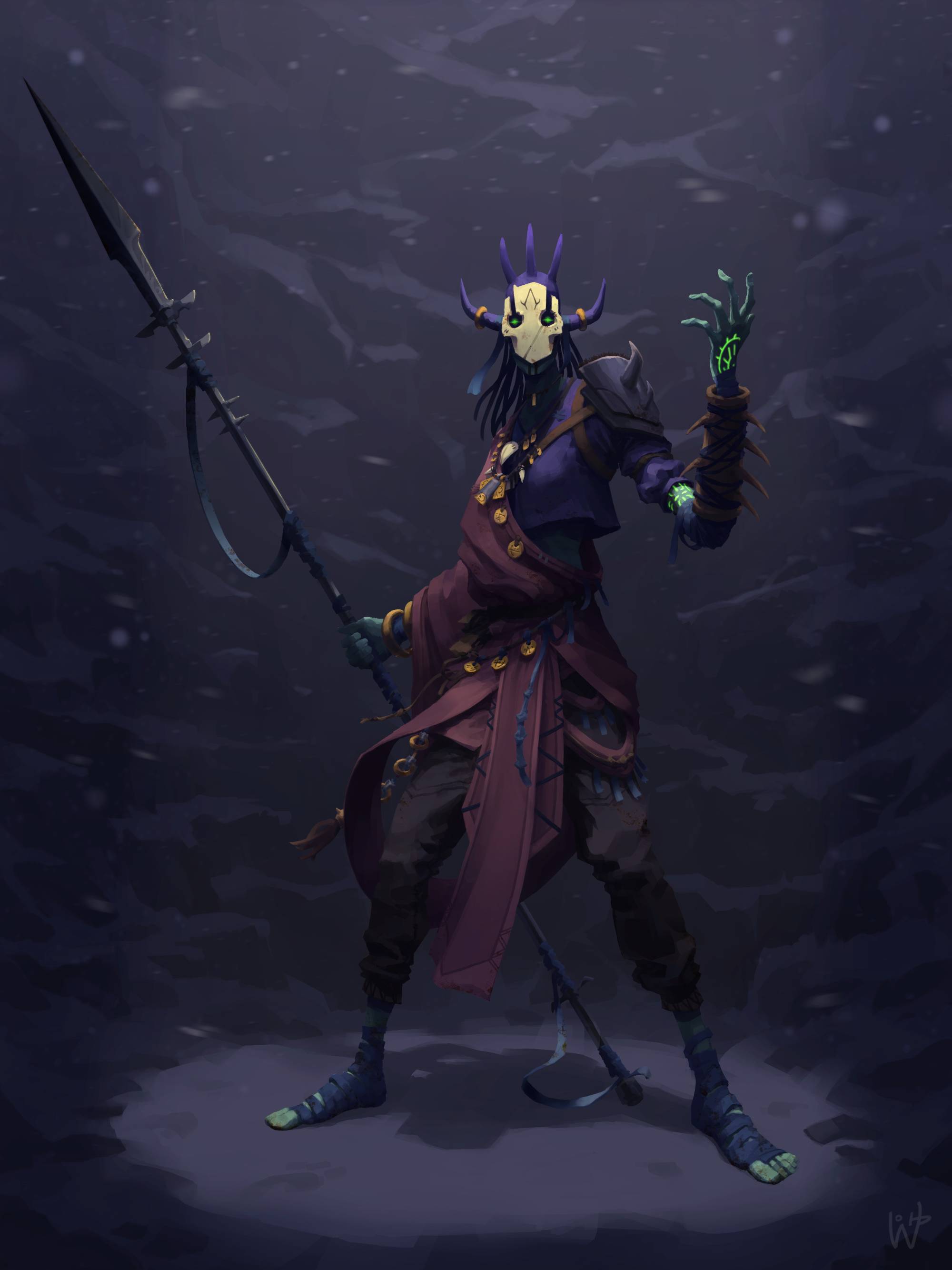 Ferena the Relentless by Joseph S Wong - Pie Messenger